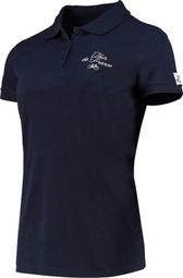 Polo Manches Courtes Femme Tour de France Graphique Bleu Marine ...
