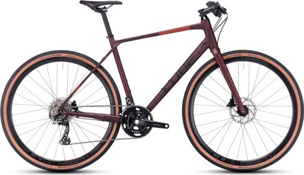 Cube Nulane Race Fitness Bike Shimano GRX 11S 700 mm Ruby Red 2023 | Alltricks.com