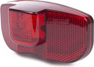 Feu arrière de vélo avec réflecteur LED | Alltricks.fr