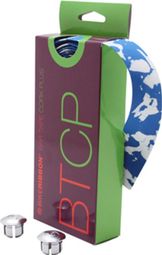 Ruban de guidon Bike Ribbon cork plus bleu-blanc | Alltricks.fr