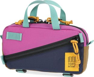 Topo Designs Mini Quick Pack 1.7L Pink/Blue Fanny Pack | Alltricks.com