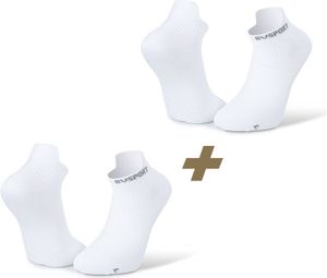 Coppia di calzini BV Sport Light 3D Ultra Short X2 Bianchi | Alltricks.it