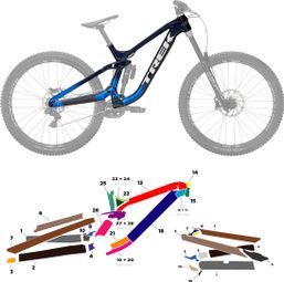 TREK SESSION 2021 - R2 - GLOSSY | Alltricks.fr