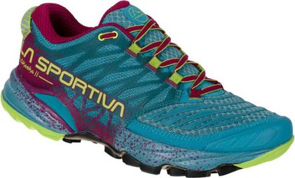 Chaussures de Running Trail Akasha II Bleu Femme | Alltricks.es