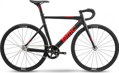 BMC Trackmachine AL One Track Bike Miche Fixed 700 mm Black Red 2023 ...