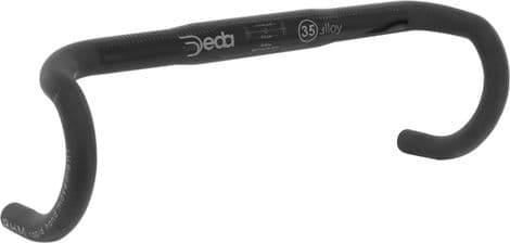 CINTRE ROUTE DEDA M35 ALU NOIR L 46 EXTERIEUR POUR POTENCE 35mm ...