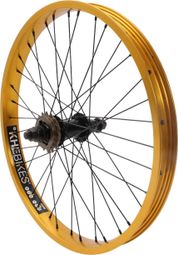 Roue arrière BMX KHE PRISM 20 pouces or | Alltricks.fr