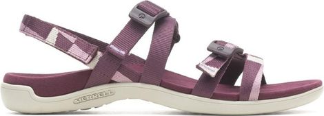 Sandales de Randonnée Femme Merrell District 3 Backstrap Web Violet ...