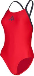Maillot de Bain Femme 1 Pièce Aquasphere Essential Wide Back Rouge | Alltricks.fr