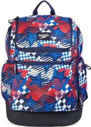 Speedo Teamster 2.0 35L Blue and Red Backpack | Alltricks.com